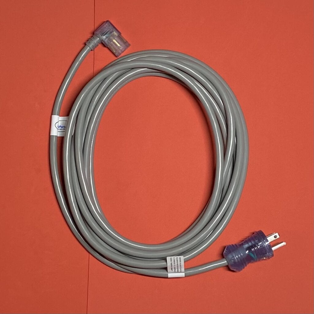 20 foot Medical Grade Power Cord for Source-Ray SR-115 — InRayParts